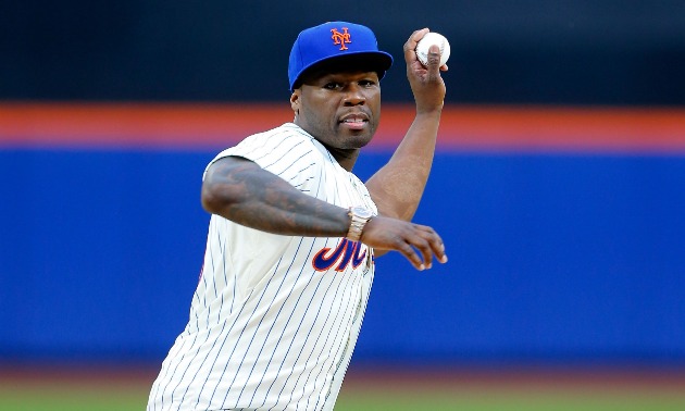 50 Cent Scores His Own Baseball Card For Terrible Pitch