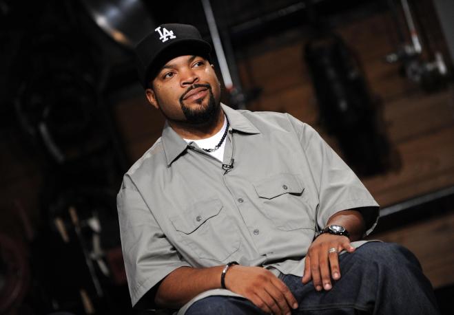 Watch Ice Cube & The Stars Of 'Straight Outta Compton' Rap Together