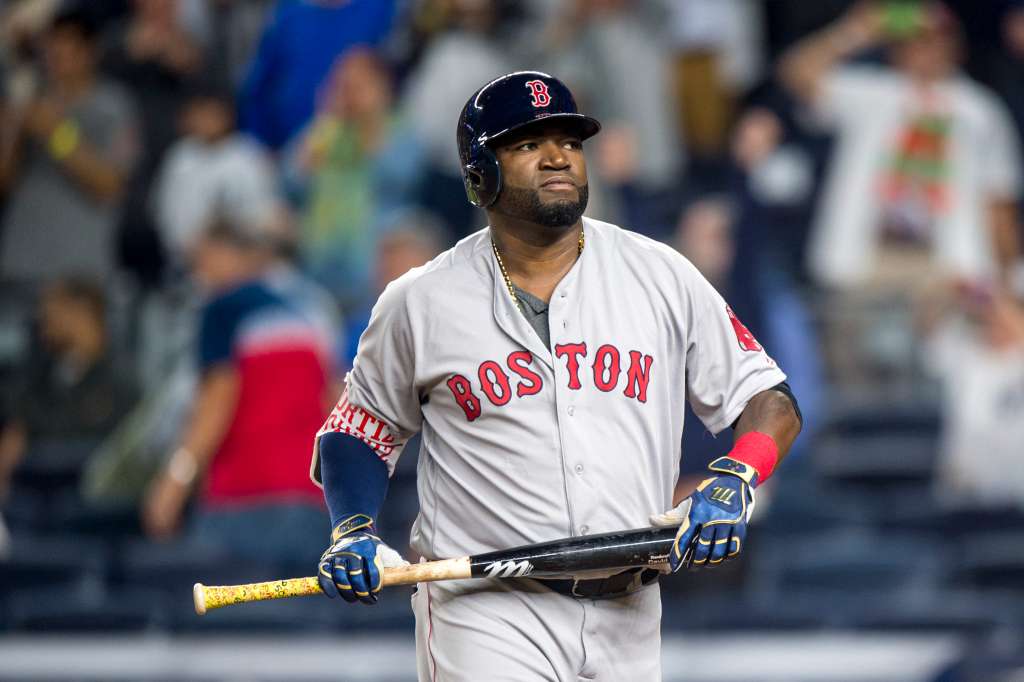 David "Big Papi" Ortiz Gets Emotional During Final Game